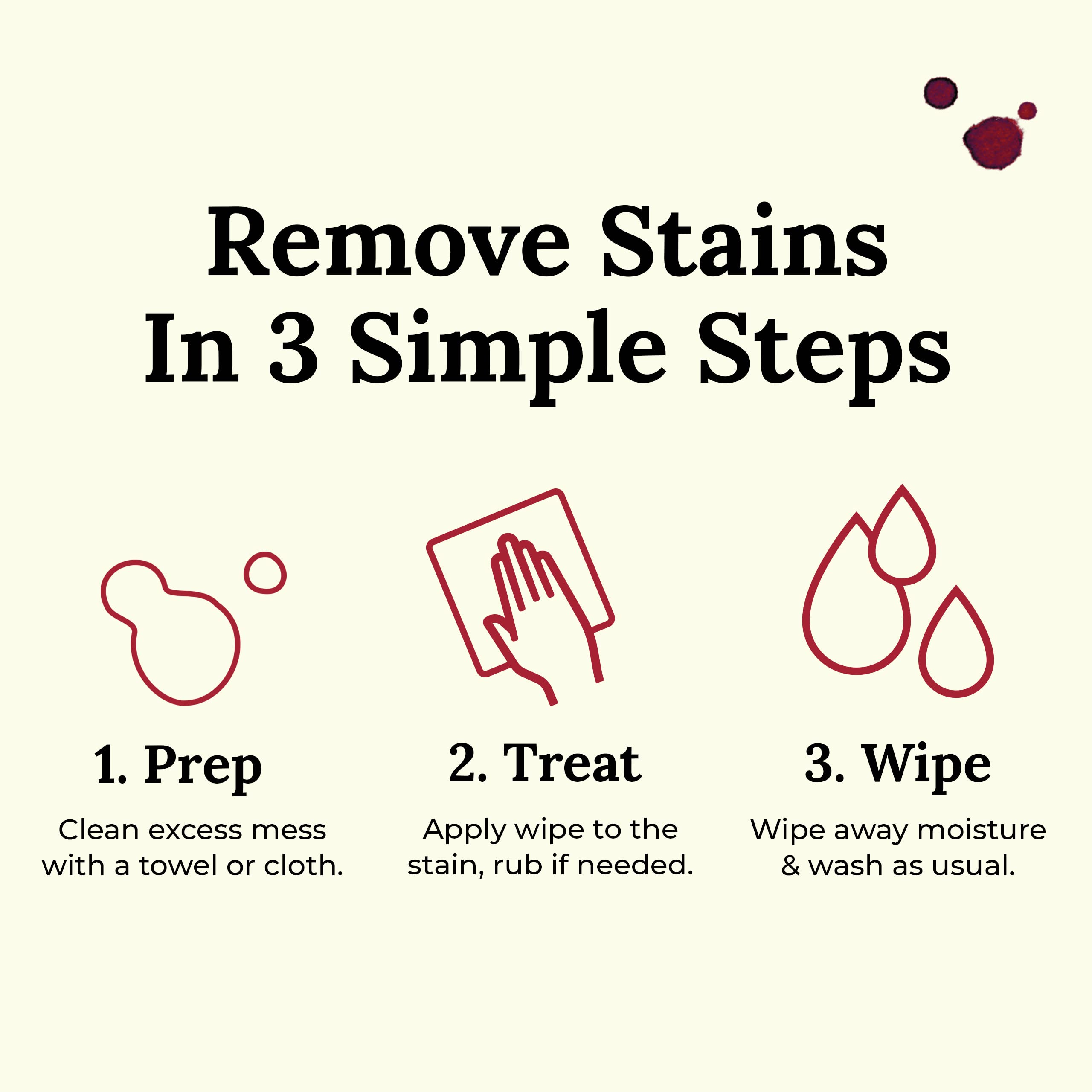 Chateau Spill Red Wine Stain Remover multipack wipes – The Hate Stains Co.