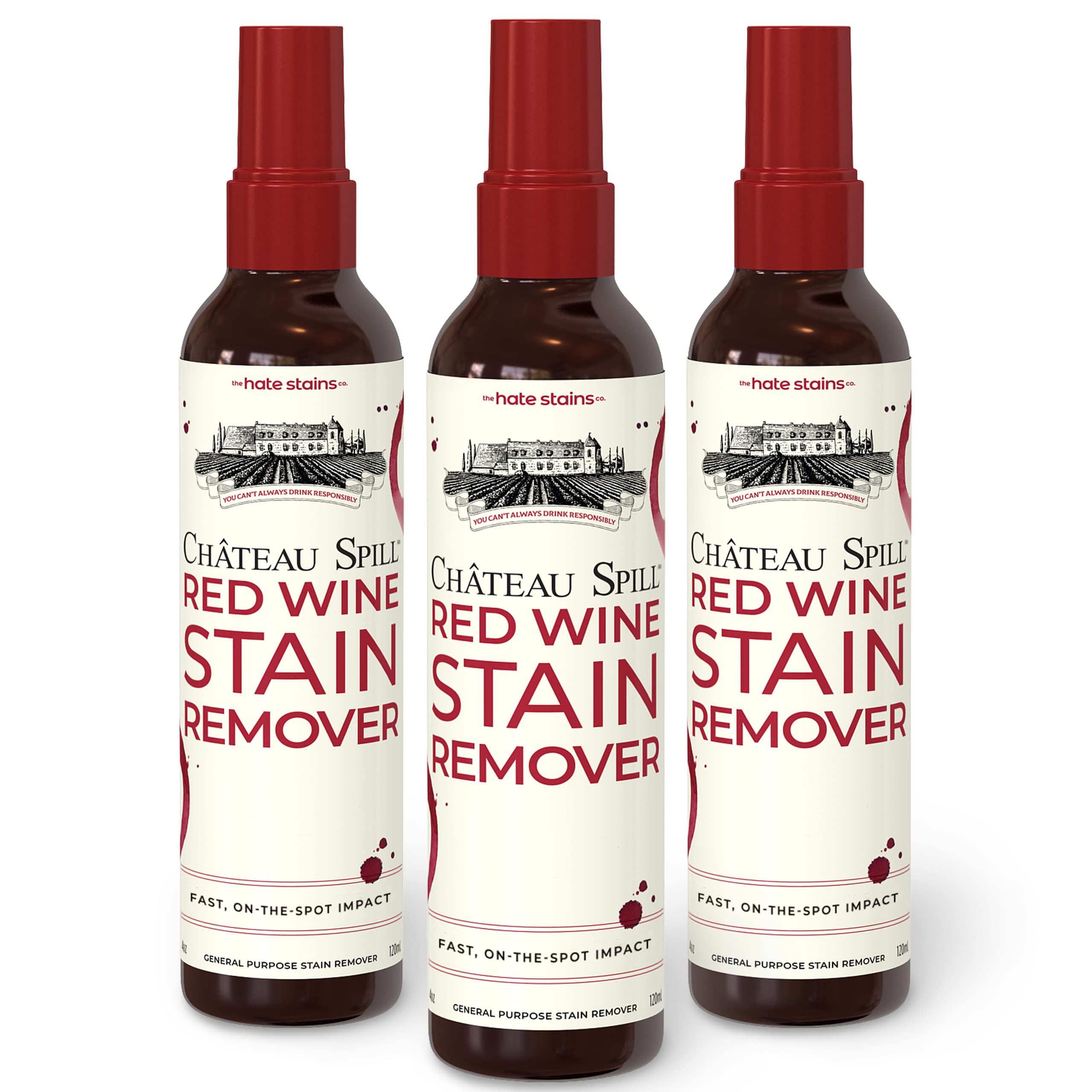Chateau Spill Red Wine Stain Remover multipack wipes – The Hate Stains Co.