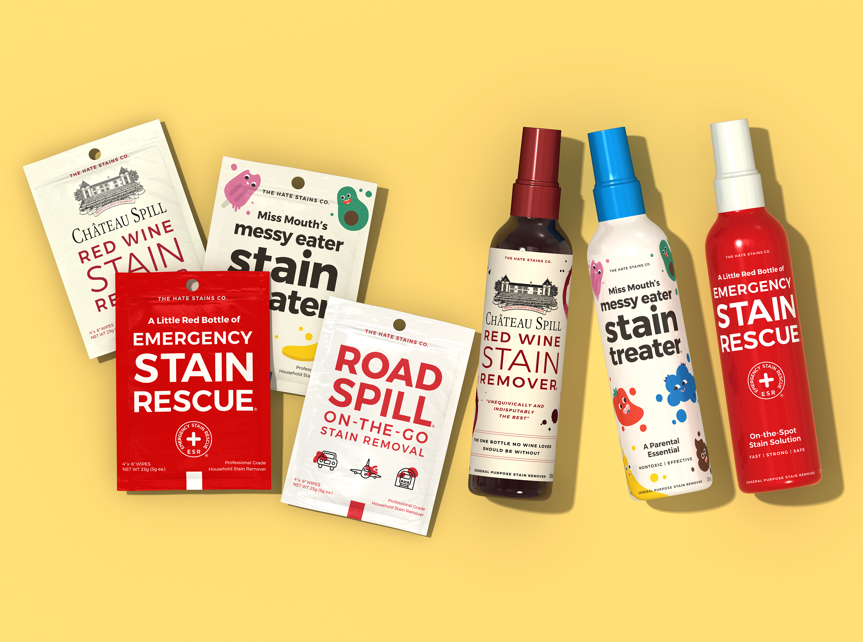 Stain Removal Solutions for a Fast and Messy World. – The Hate Stains Co.